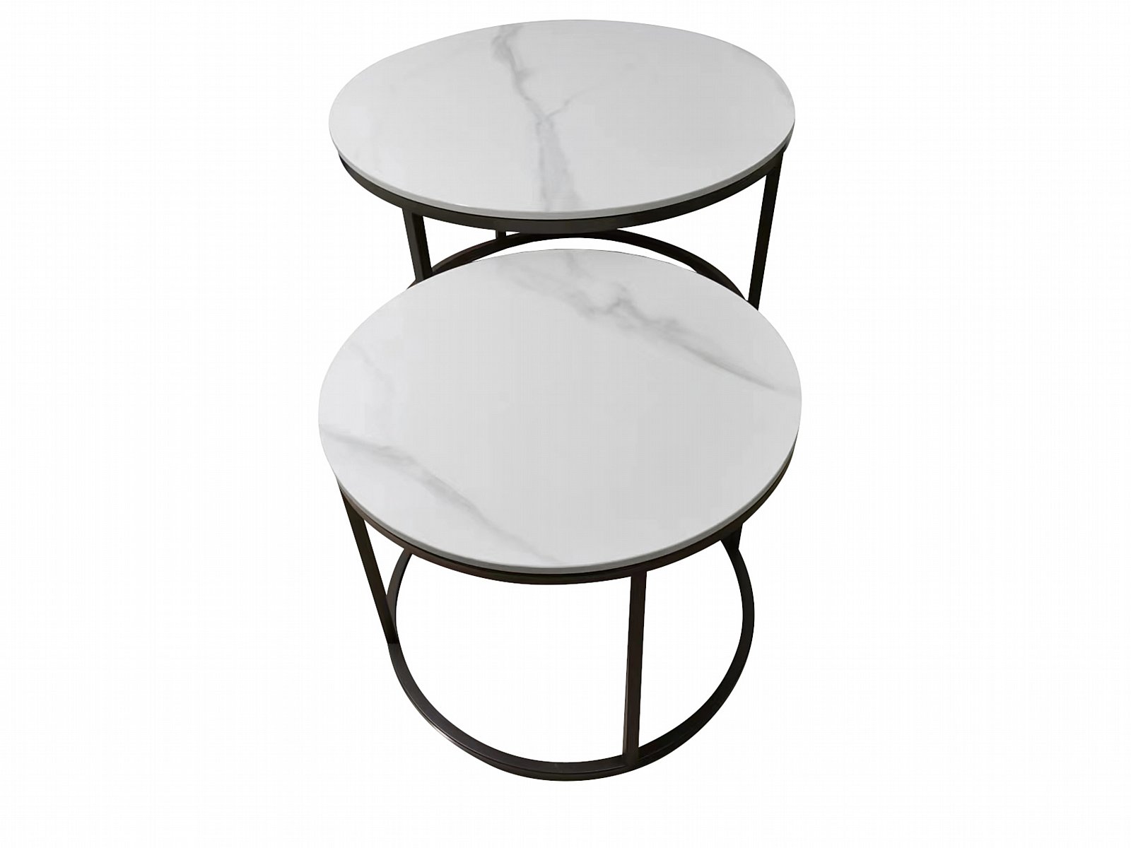 Athens Round Nest of Coffee Tables