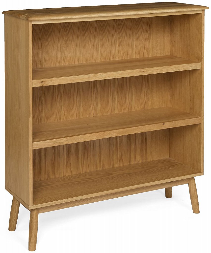 Scandi Wide Bookcase