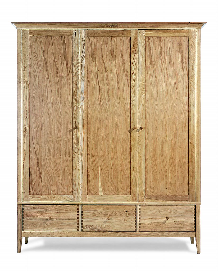 Alton Oak Triple Wardrobe