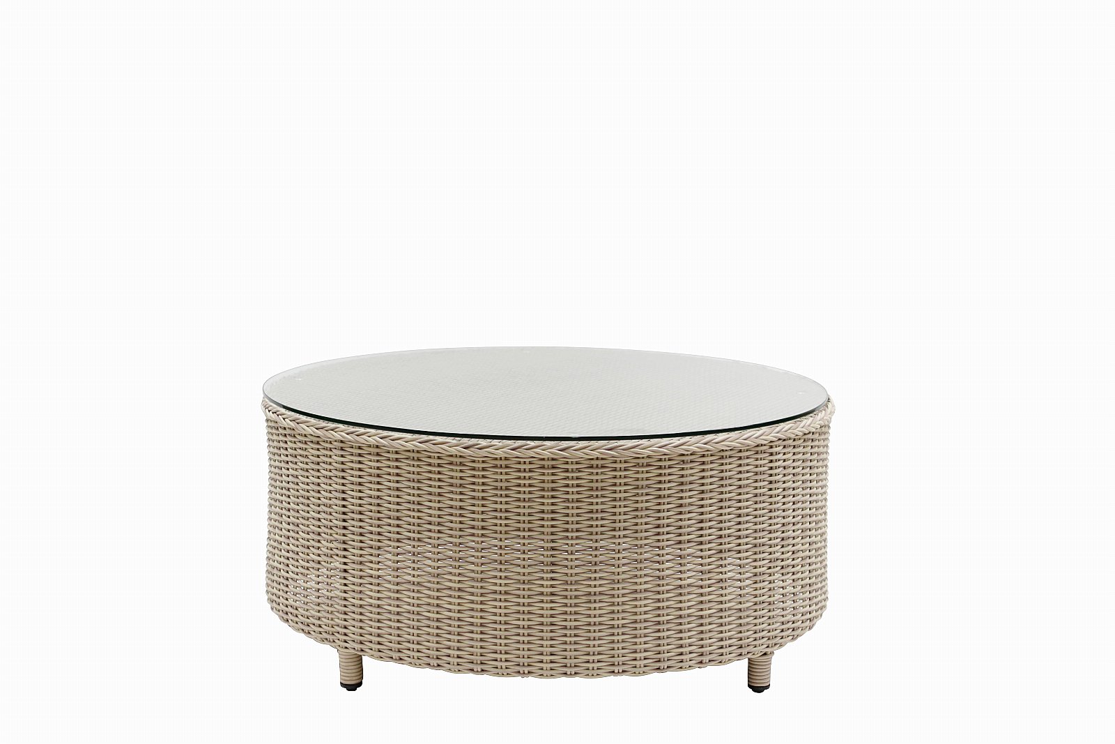 Daro Auckland Luna Round Coffee Table - Glass