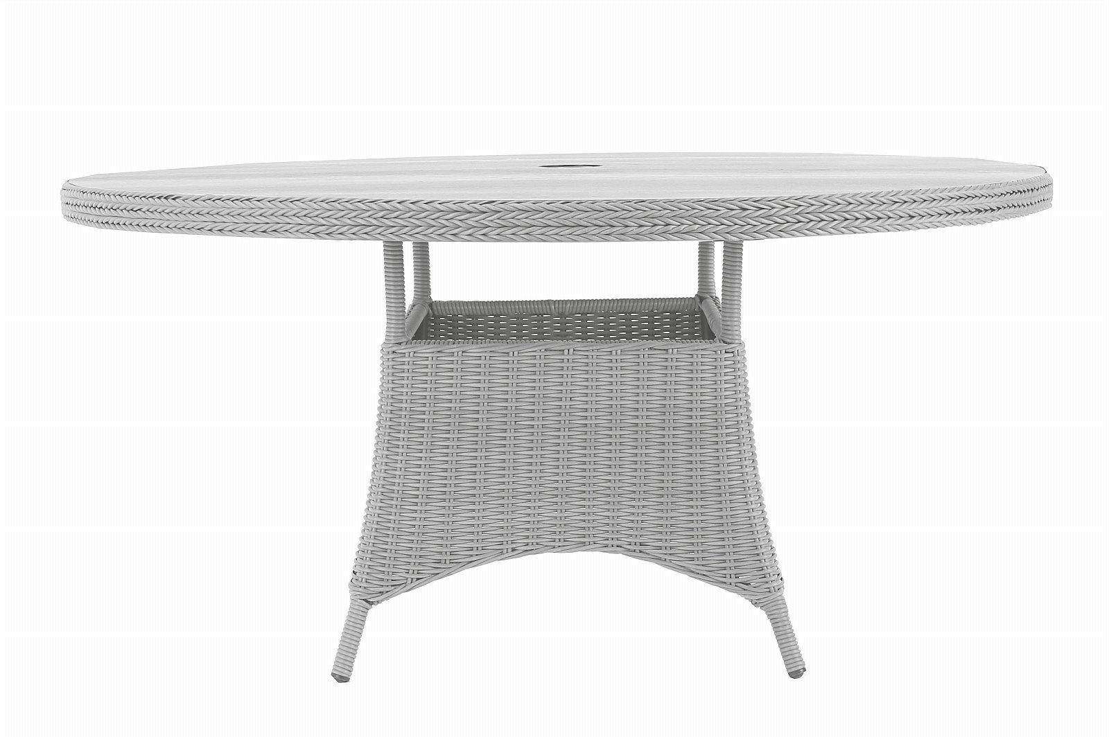 Daro Santorini 140cm Round Dining Table - Smoked Oak HPL